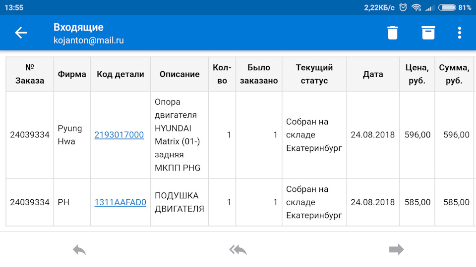 2193017000 Опорный узел двигателя KIA HYUNDAI | Запчасти на DRIVE2