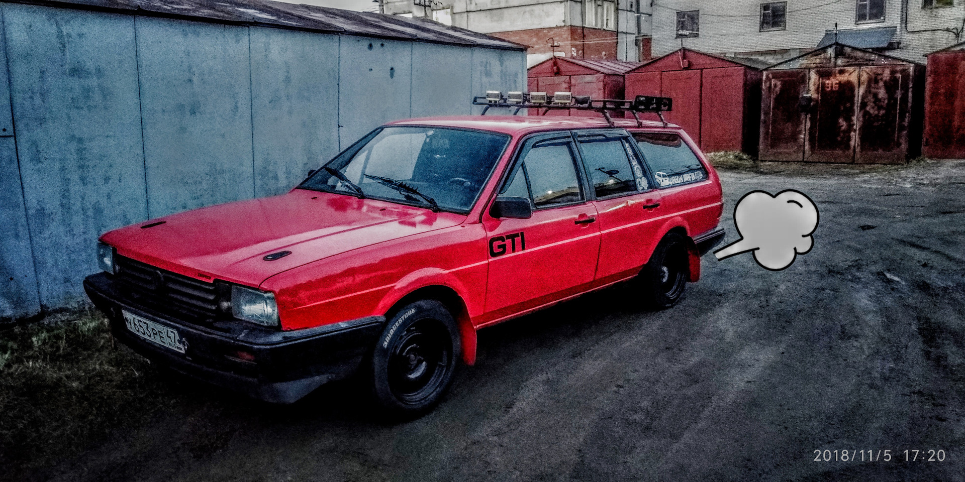 Просто фото — Volkswagen Passat Variant (B2), 1,8 л, 1987 года ...