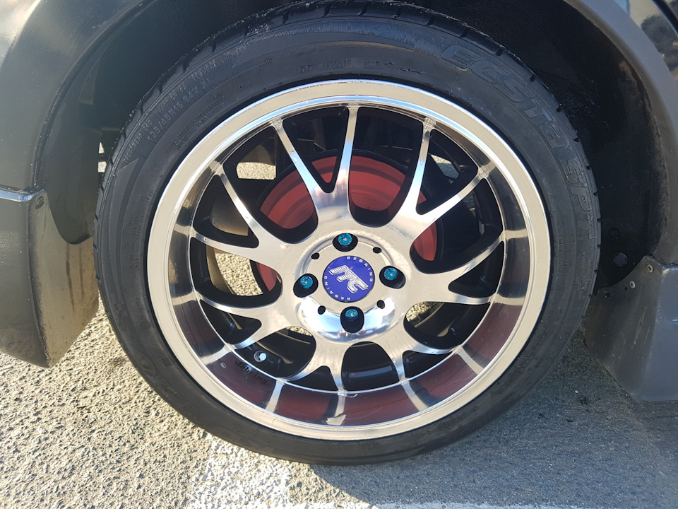 RAYS Sebring ITC Sport Mesh — Mazda Demio (2G), 1,3 л, 2003 года ...