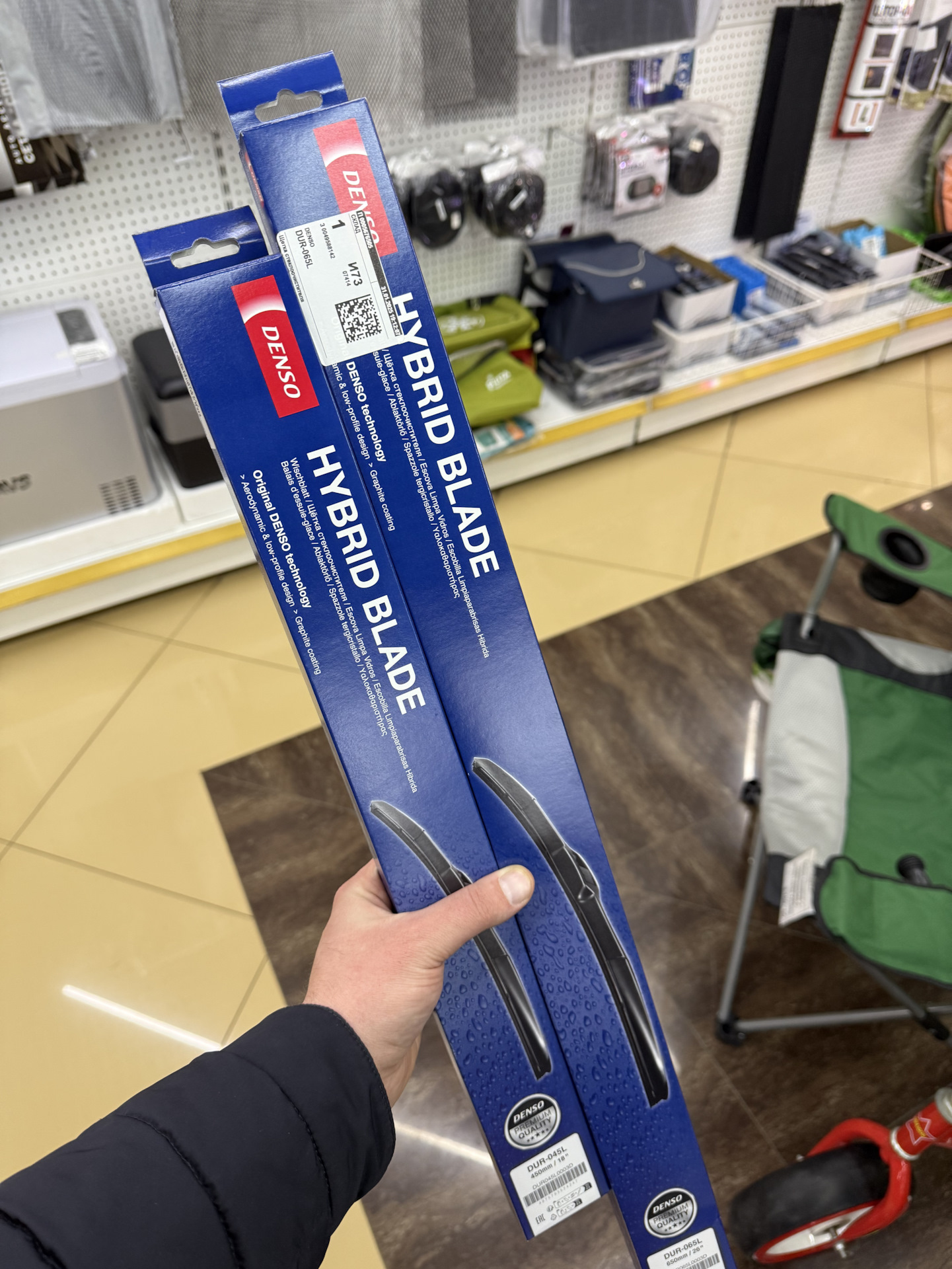 Новые щетки Denso Hybrid Blade — Lexus ES (XV60), 3,5 л, 2014 года ...