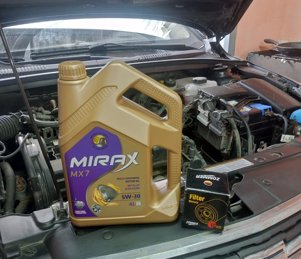 Т. О. с маслом Mirax MX-7👌 — Chevrolet Cruze (1G), 1,6 л, 2010 года | плановое ТО | DRIVE2