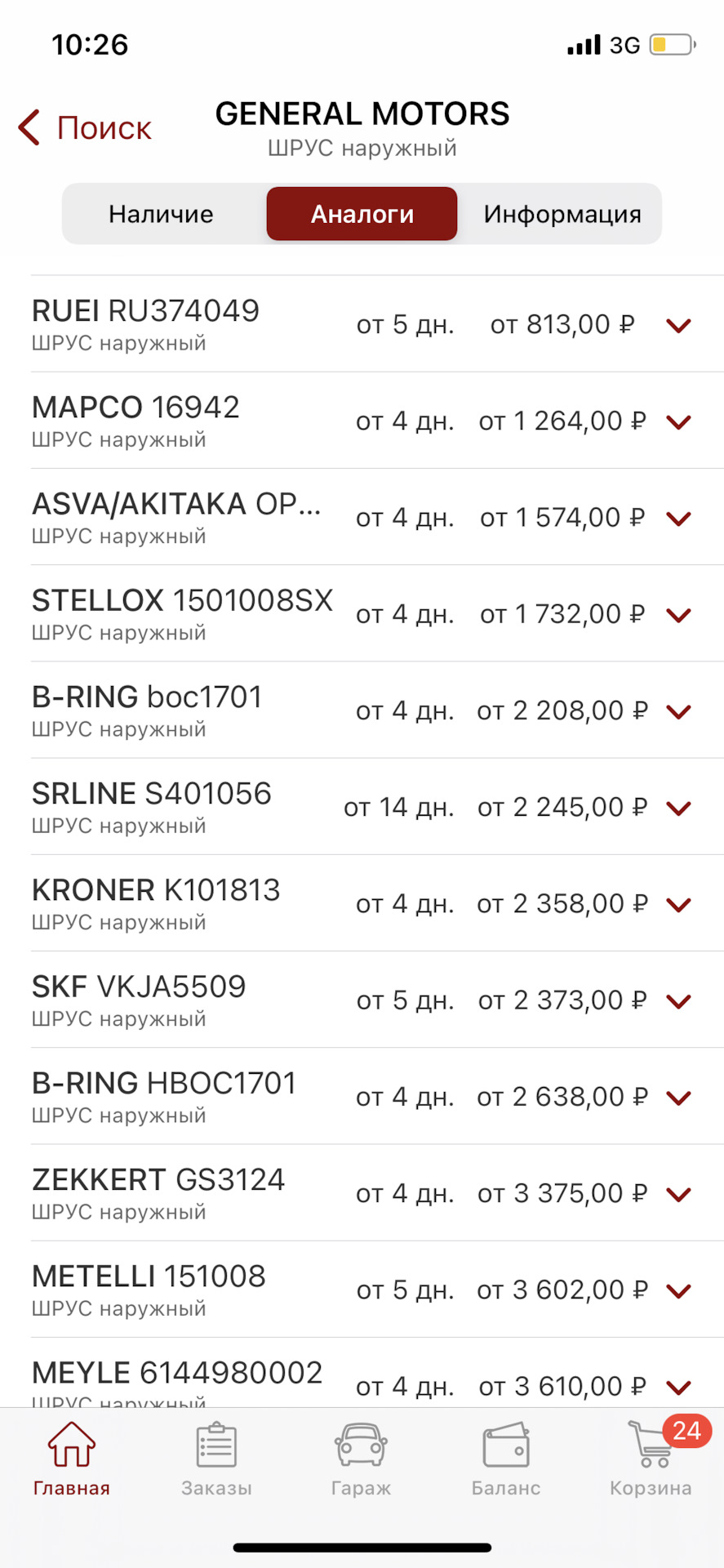 Внешний шрус на аскону — Opel Ascona C, 1,6 л, 1986 года | запчасти ...