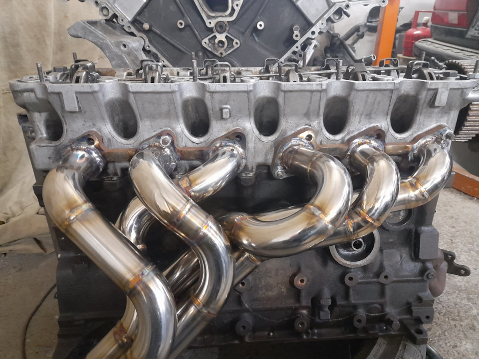 Выхлопная система для M20B30- часть 1 — BMW 3 series (E30), 2,5 л, 1985 ...