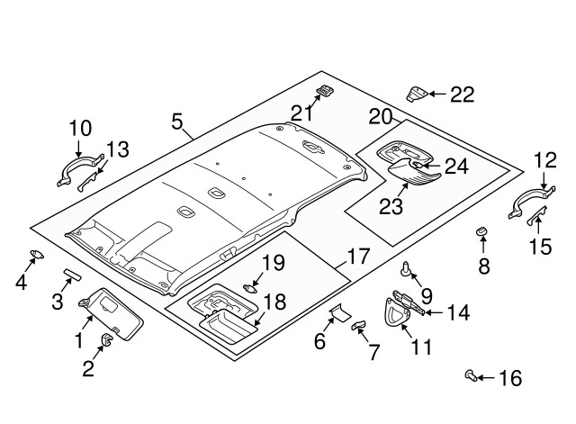 MR779704 Фиксатор солнцезащитного козырька Mitsubishi | Запчасти на DRIVE2