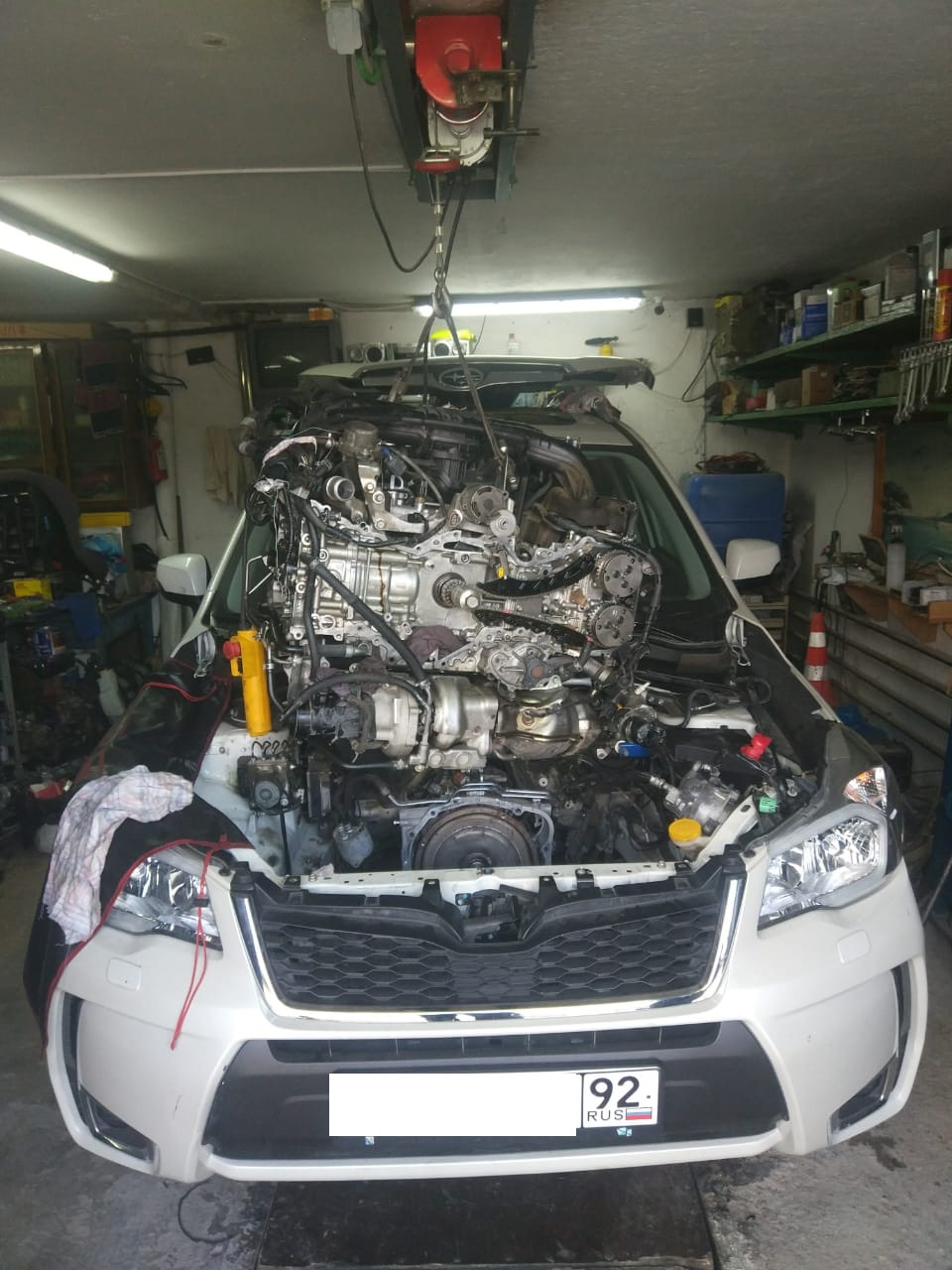 P000A, превентивный ремонт вариатора TR690 — Subaru Forester (SJ), 2 л ...