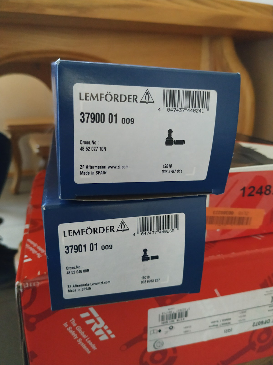 485202710R Наконечник рулевой л RENAULT | Запчасти на DRIVE2