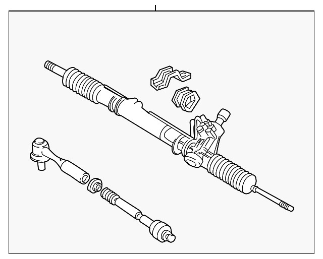 MR554233 Рейка рулевая Mitsubishi | Запчасти на DRIVE2