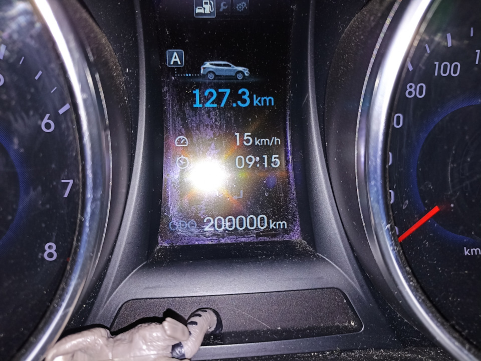 Пробег 200000 км — Hyundai Santa Fe (3G), 2,4 л, 2012 года | визит на ...