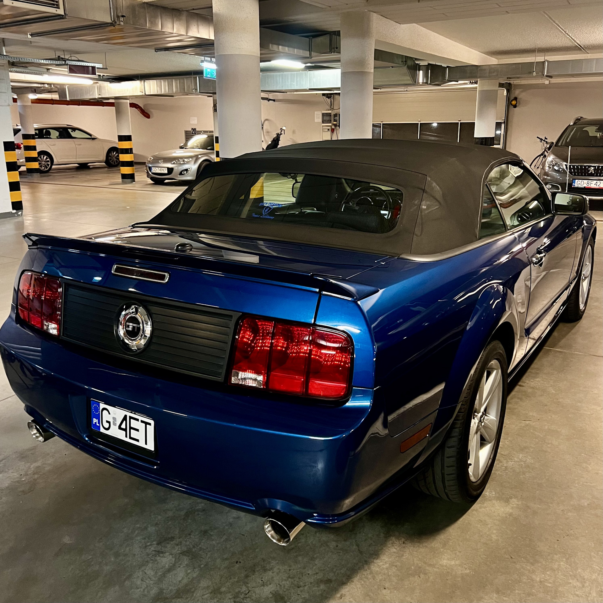 Мустанг уже с большего готов) — Ford Mustang (5G), 4,6 л, 2008 года ...