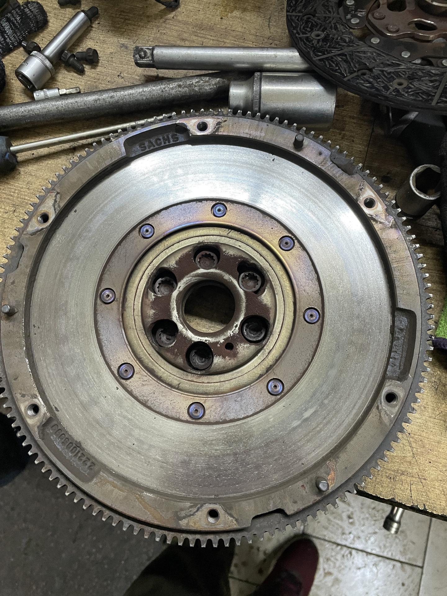 Сцепления одномасс от т4 2.4 d — Volkswagen Golf Mk4, 1,9 л, 2001 года ...