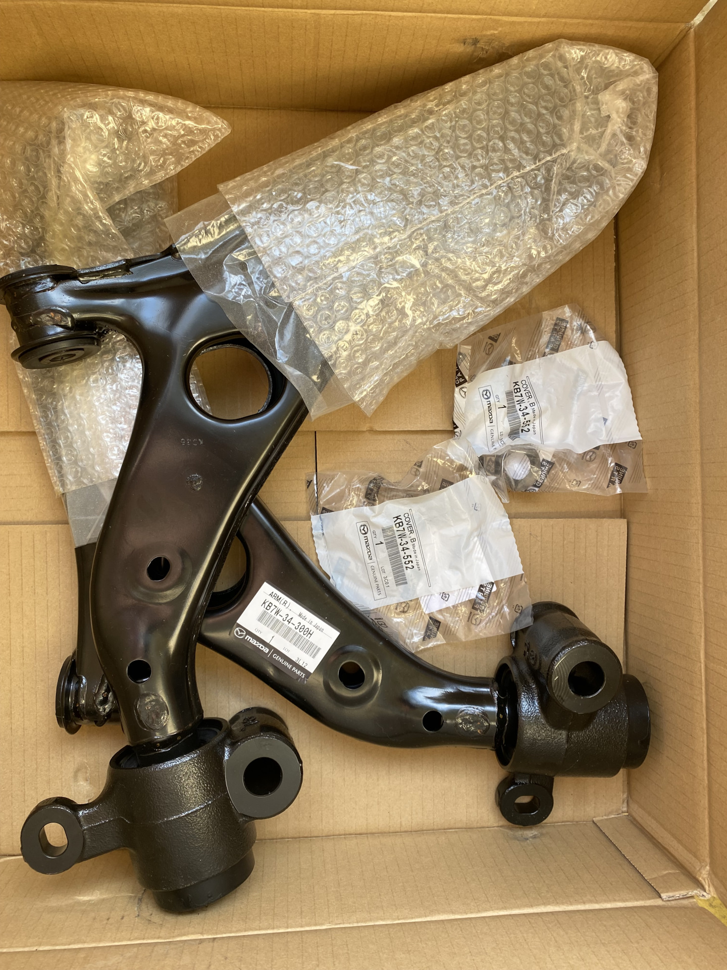 Замена передних рычагов 107 000 км . — Mazda 6 (3G) GJ, 2 л, 2017 года ...