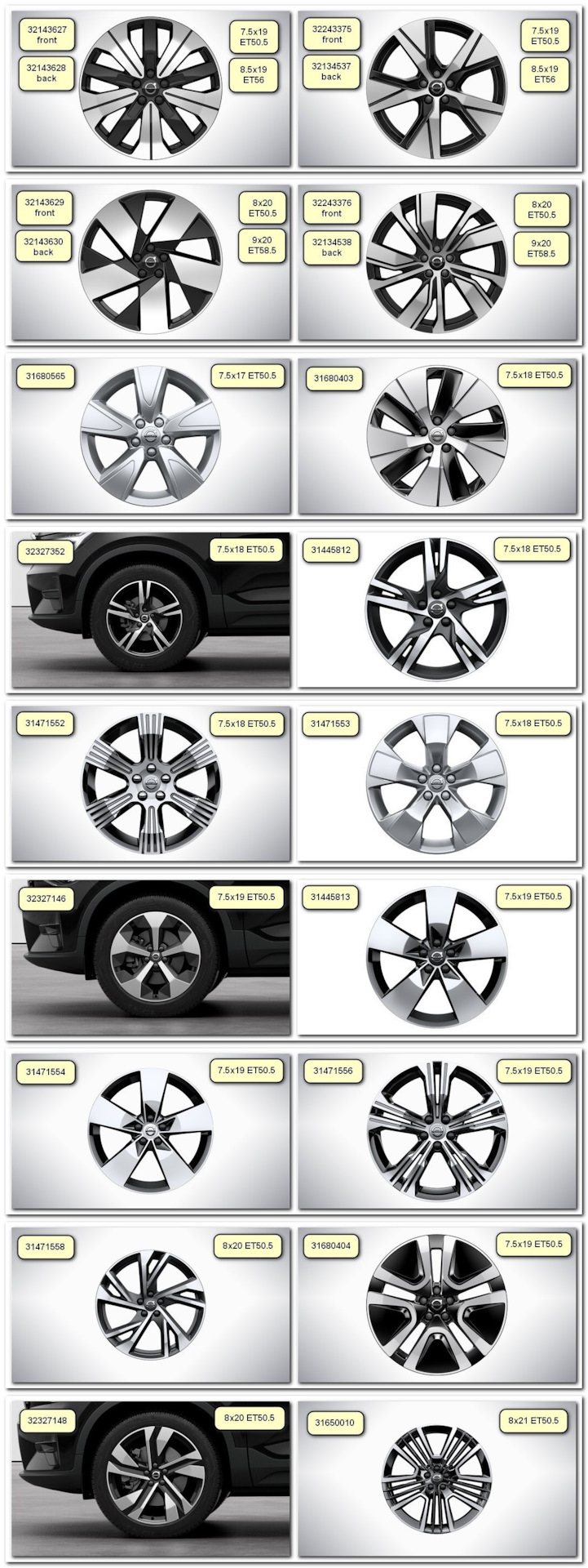 #113. Ультимативный гид по оригинальным колёсным дискам для Volvo на ...