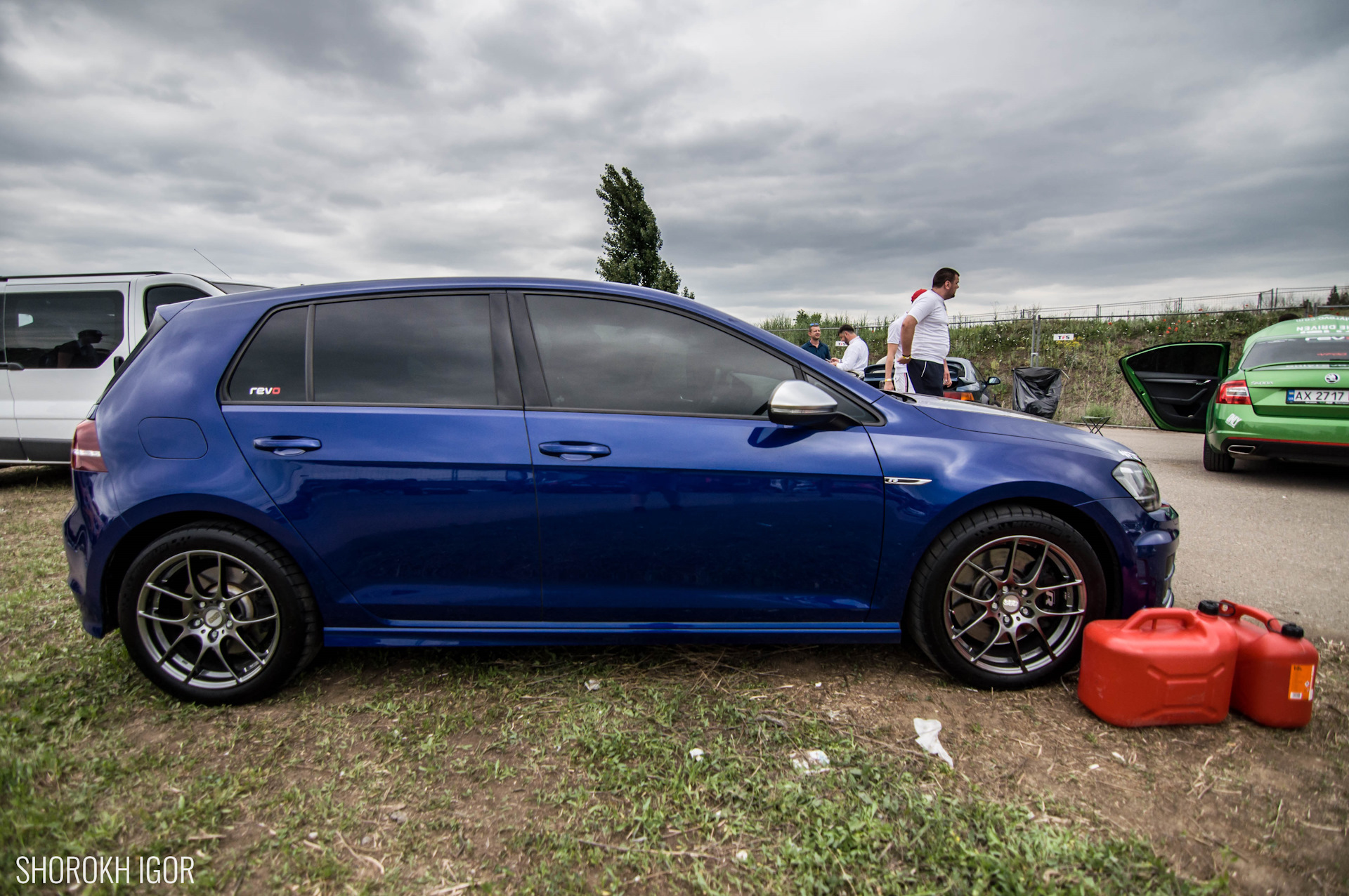 Первый этап Ukrainian Drag Racing Series 2018 — Volkswagen Golf R Mk7 ...