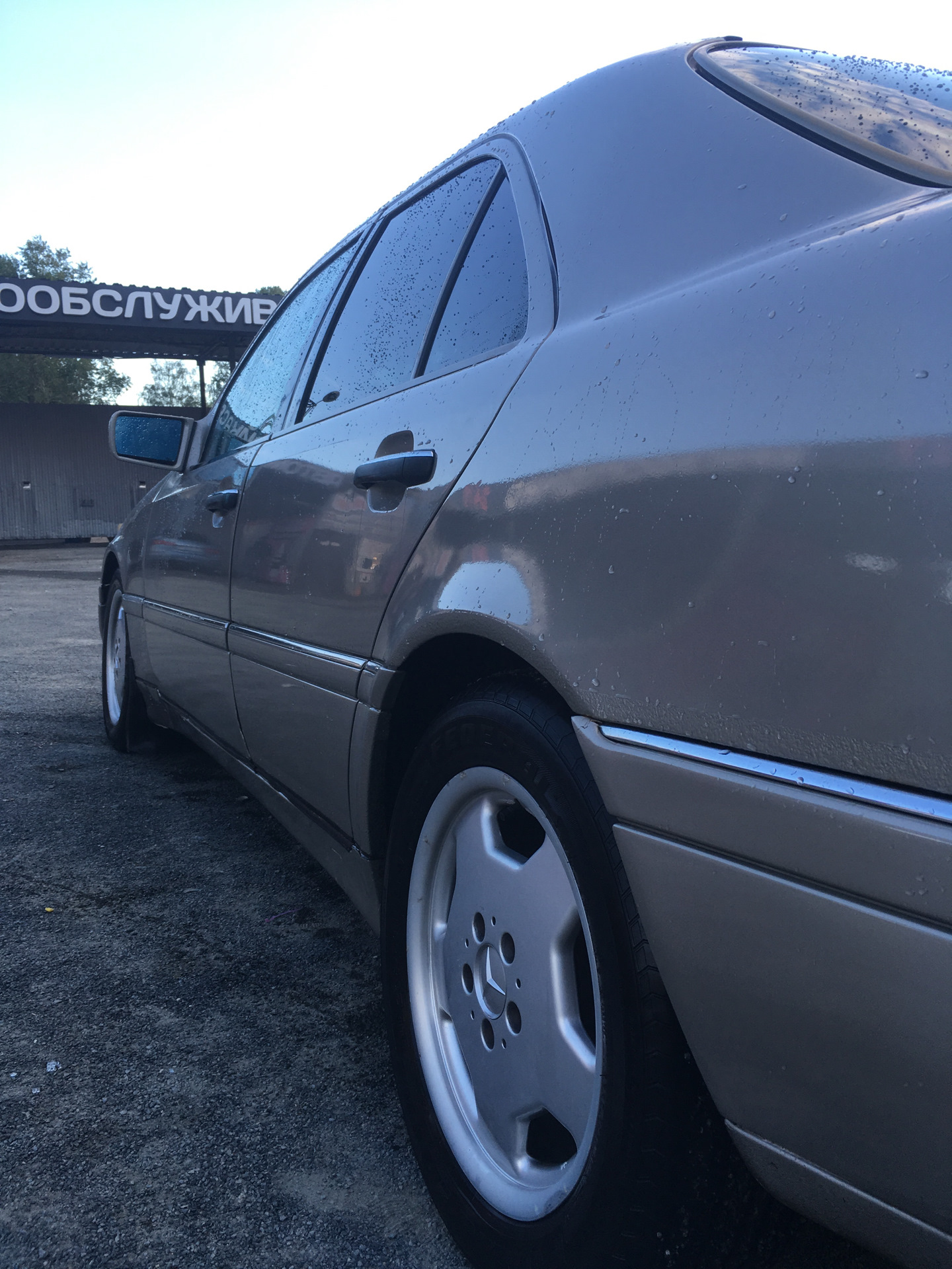 Просто свежие фоточки😈 — Mercedes-Benz C-Class (W202), 2,2 л, 1994 года ...