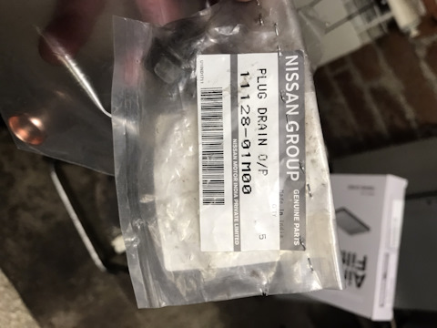 1112801M00 Резьбовая пробка, масляный поддон NISSAN INFINITI | Запчасти ...