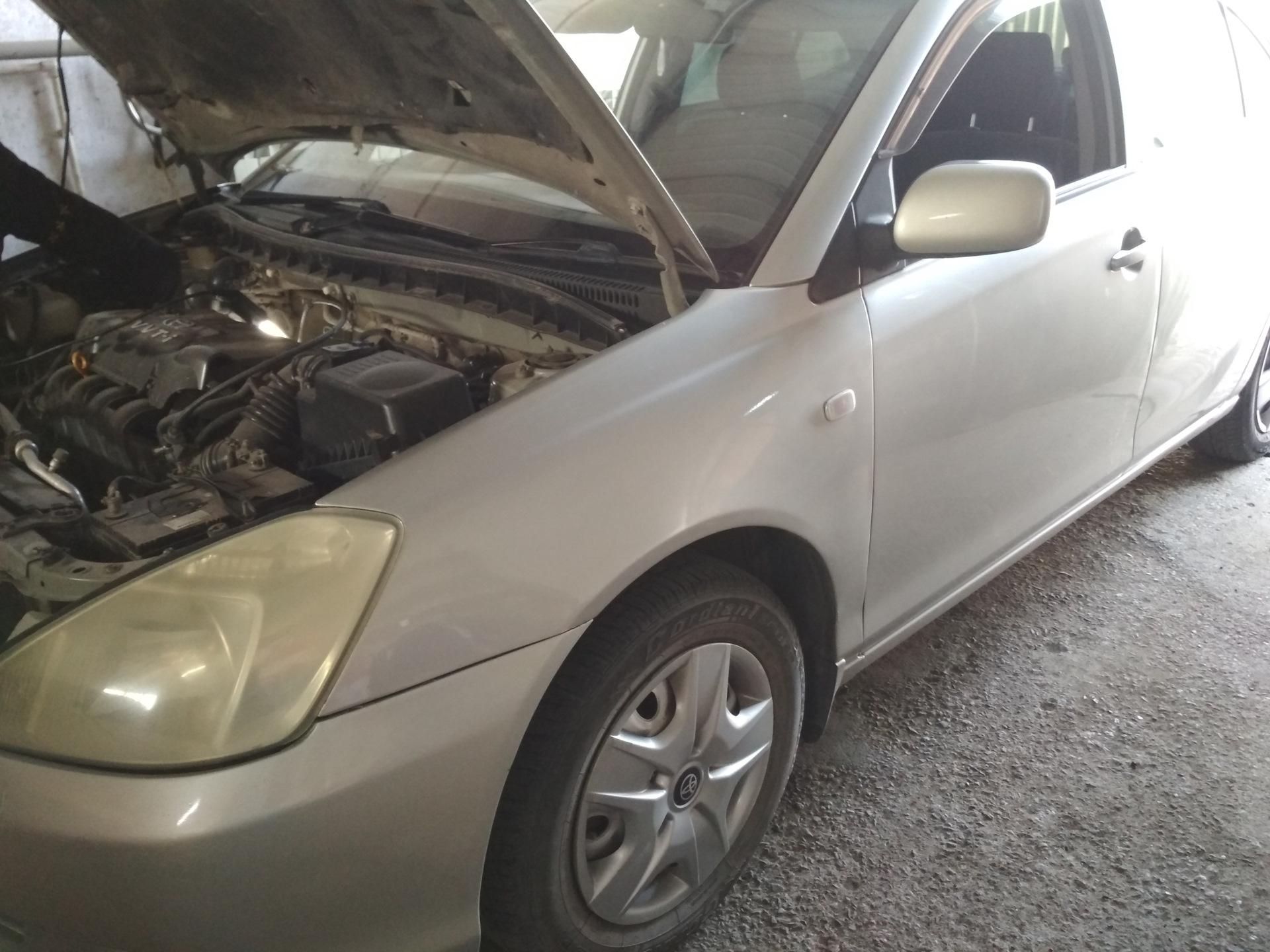 Замена приводных ремней 1NZ-FE TOYOTA ALLION 240 — Toyota Allion (T240), 1,5 л, 2003 года ...