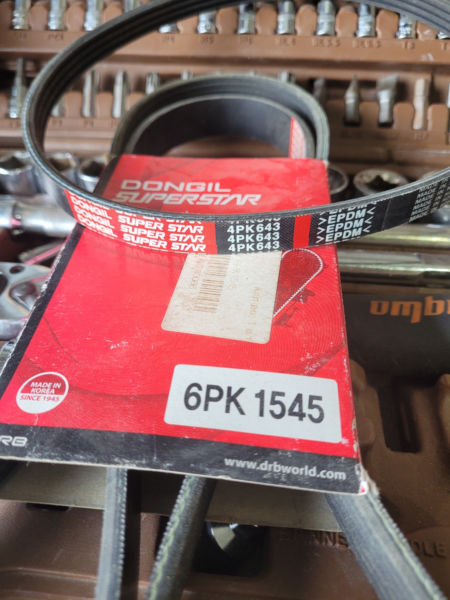 Ревизия ремней, ролика — Opel Astra J, 1,6 л, 2012 года | расходники ...