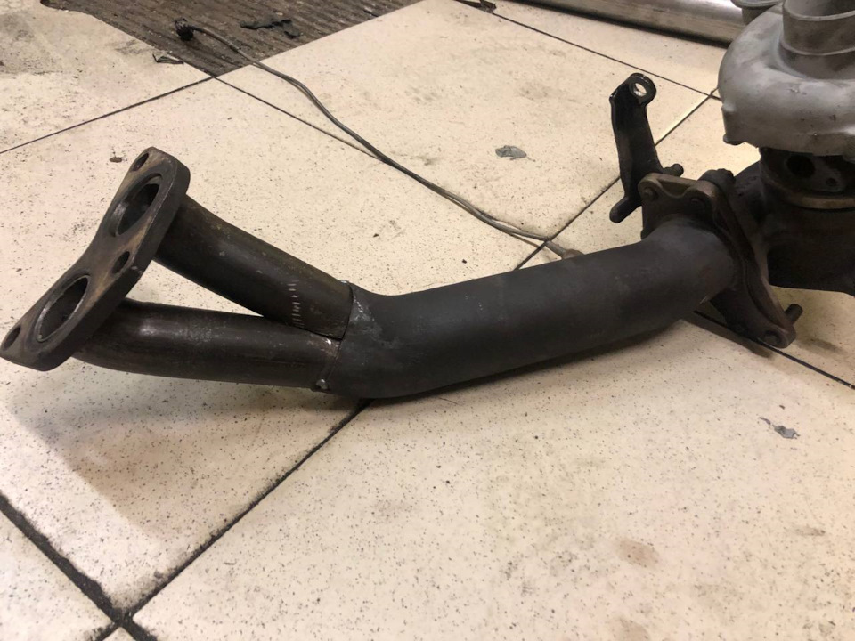 1.5 scroll up pipe — Subaru Forester (SG), 2,5 л, 2006 года | тюнинг ...