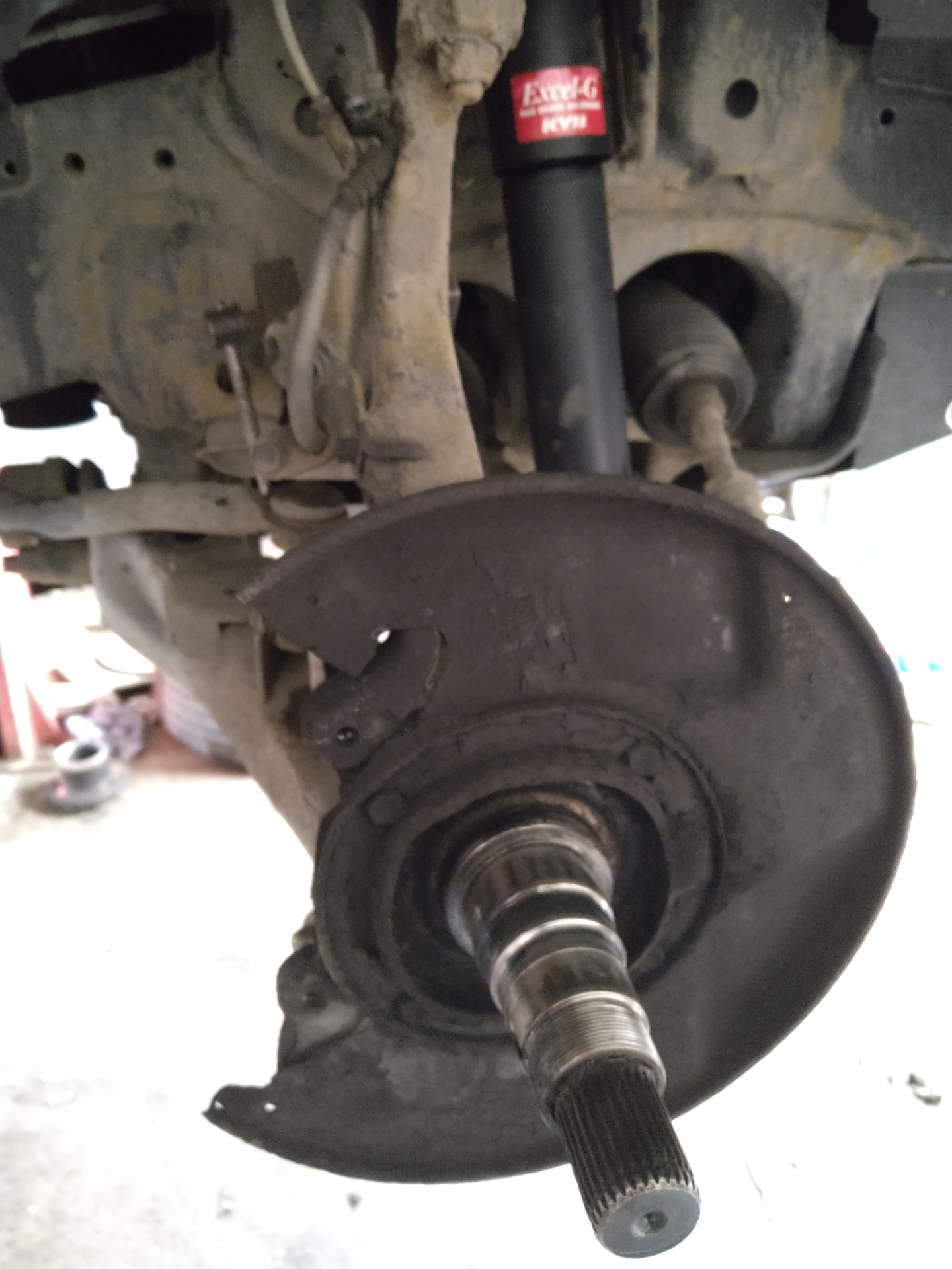 Обновление торомозной системы — Toyota Land Cruiser 100, 4,7 л, 2006 ...