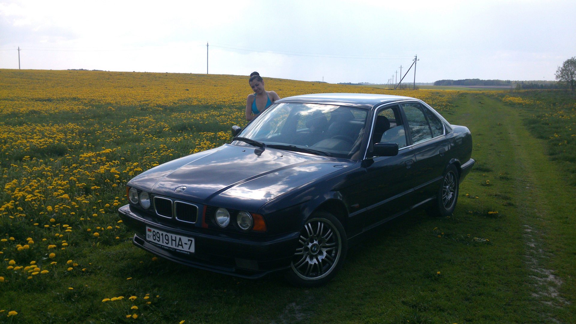 Stailing Power, 67 стиль на лето. — BMW 5 series (E34), 2,5 л, 1995 ...