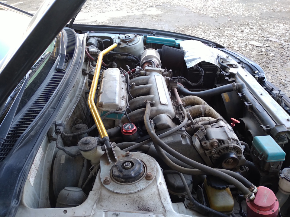 Распорка передняя подкапотная 2-ая на кузов ST20# на Toyota Celica (200 ...