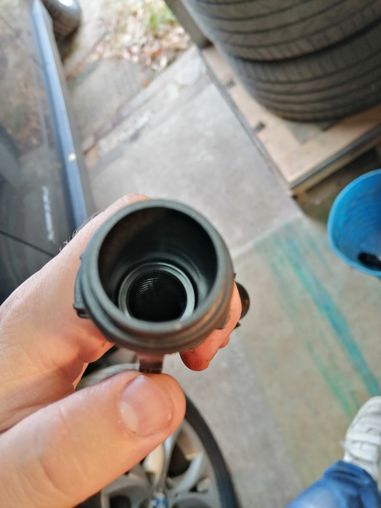 Замена патрубка системы впуска воздуха X3 E83 — BMW X3 (E83), 2 л, 2010 ...