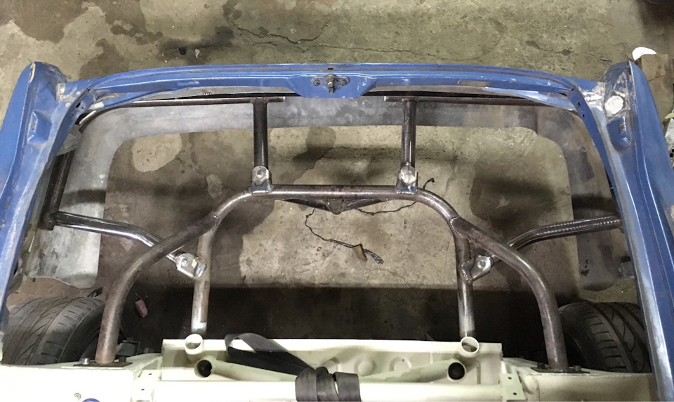 Задний bash bar. часть 2. Готово — Ford Sierra, 1,8 л, 1986 года | тюнинг | DRIVE2