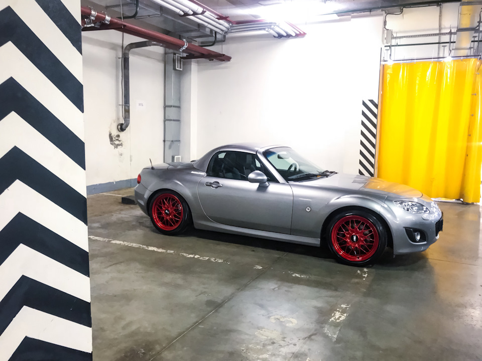 Летняя свежесть. BBS RG. — Mazda MX-5 (NC), 2 л, 2011 года | колёсные ...