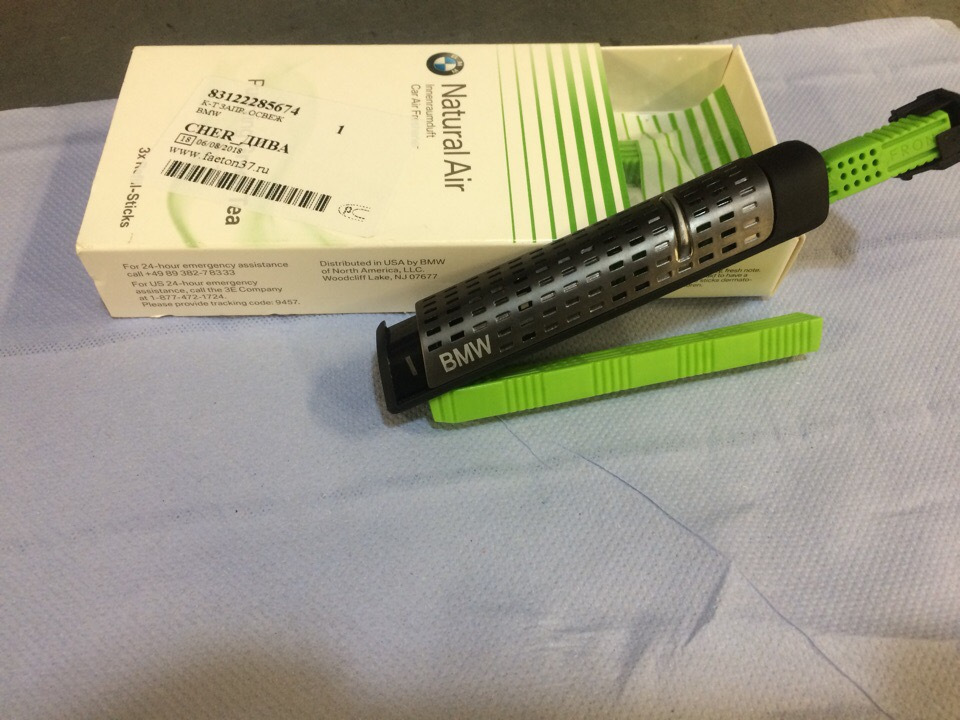 83122285674 Освежитель воздуха Natural Air Purifying Green Tea BMW ...