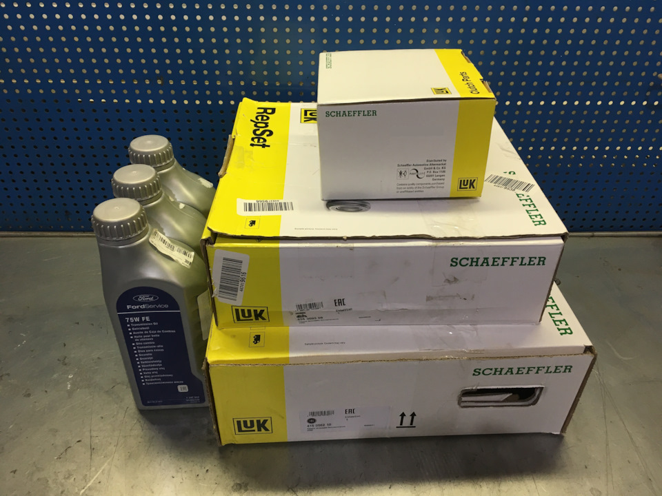 Комплект сцепления Ford Transit Custom — DRIVE2