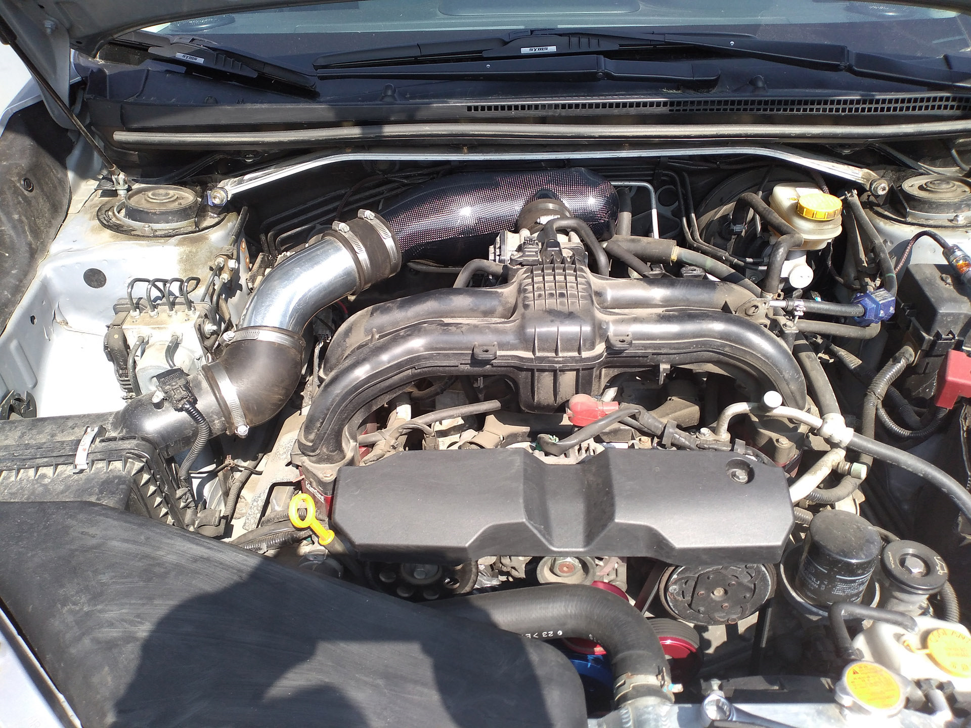 30 Впускной резонатор Syms. — Subaru XV (1G), 2 л, 2012 года | тюнинг ...