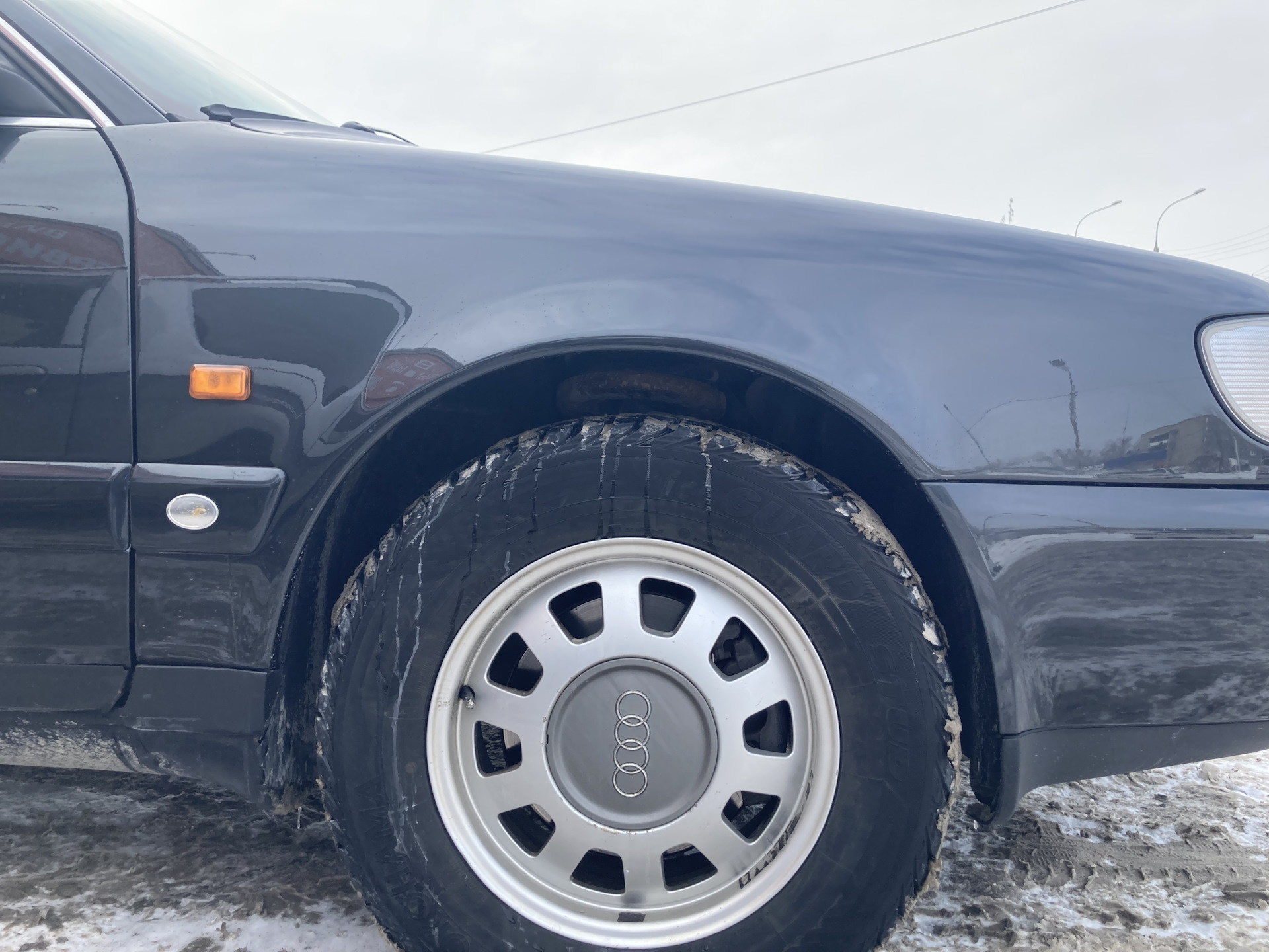 Пластиковые передние крылья — Audi A6 Avant (C4), 2,6 л., 1997 года ...