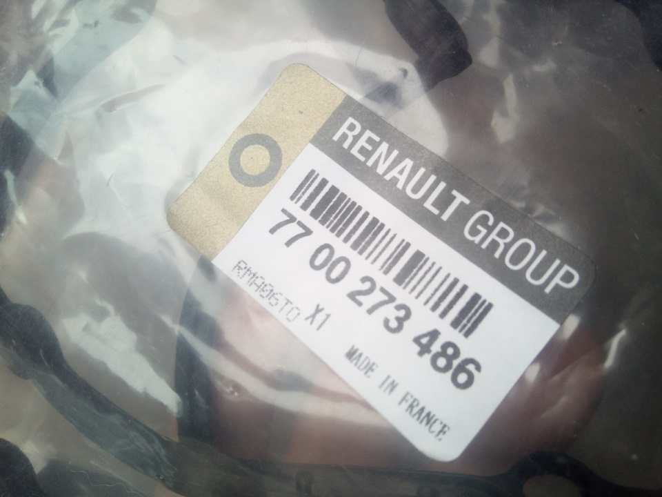 7700273486 Прокладка масляного картера RENAULT | Запчасти на DRIVE2