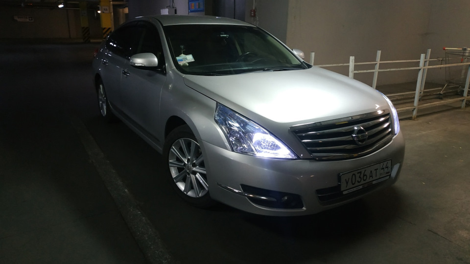 Защита картера двигателя — Nissan Teana (J32), 2,5 л, 2010 года ...