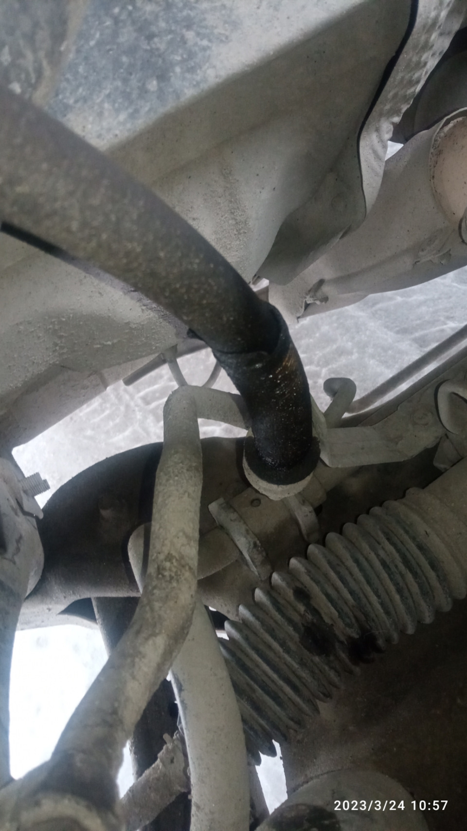 Патеет шланг ГУРа — Mitsubishi Outlander XL, 2,4 л, 2008 года ...