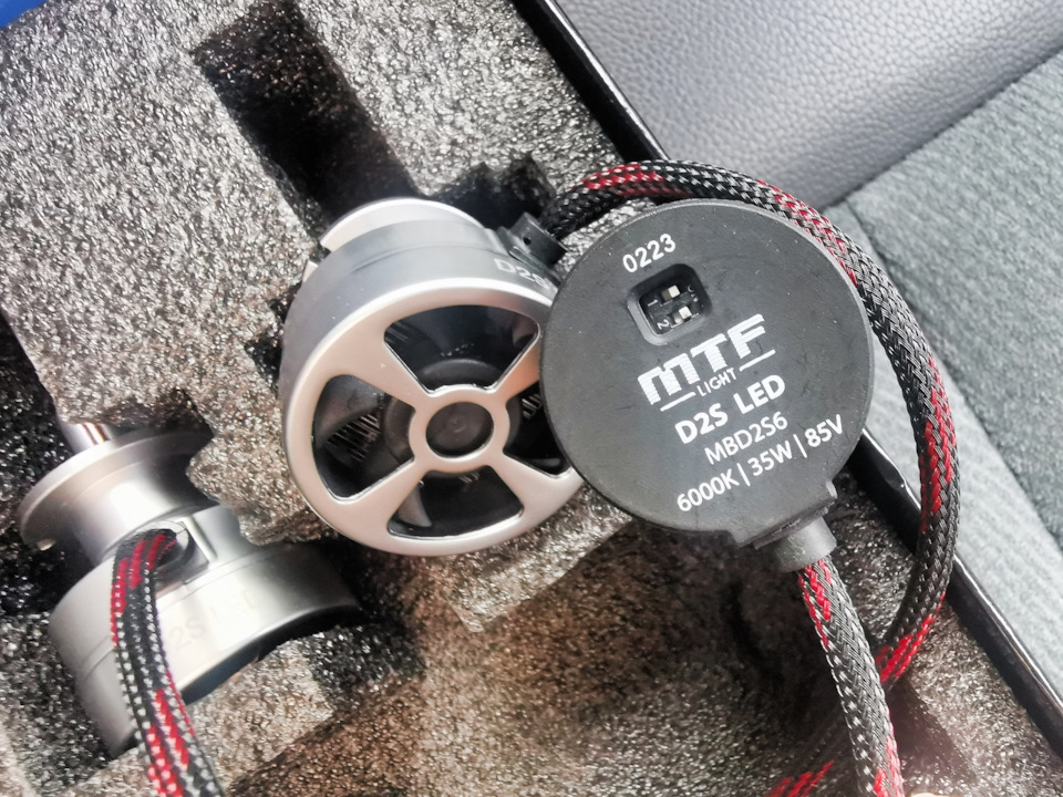 LED лампы MTF D2S MaxBeam 🔆 — Honda Insight (2G), 1,5 л, 2012 года | стайлинг | DRIVE2