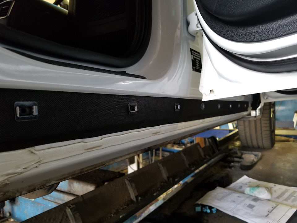 ⑨ Пороги MВ Style — KIA Sportage (4G), 2 л, 2018 года | стайлинг | DRIVE2