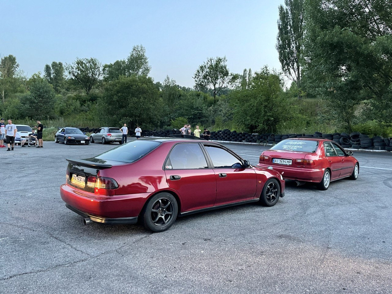 Feo time attack — Honda Civic (5G), 1,6 л, 1993 года | соревнования | DRIVE2