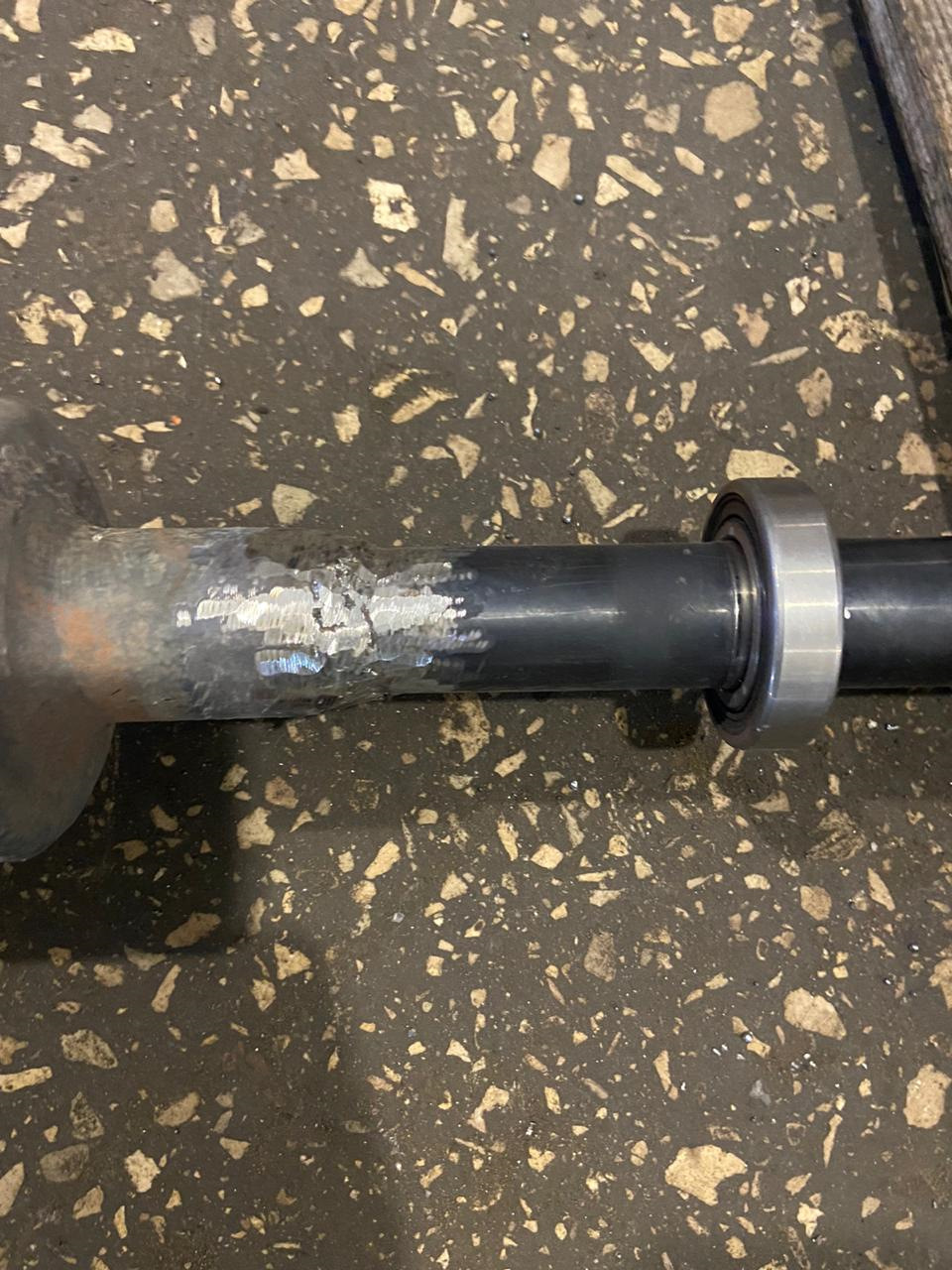 Замена подшипника промежуточного вала, замена левого привода, замена ...