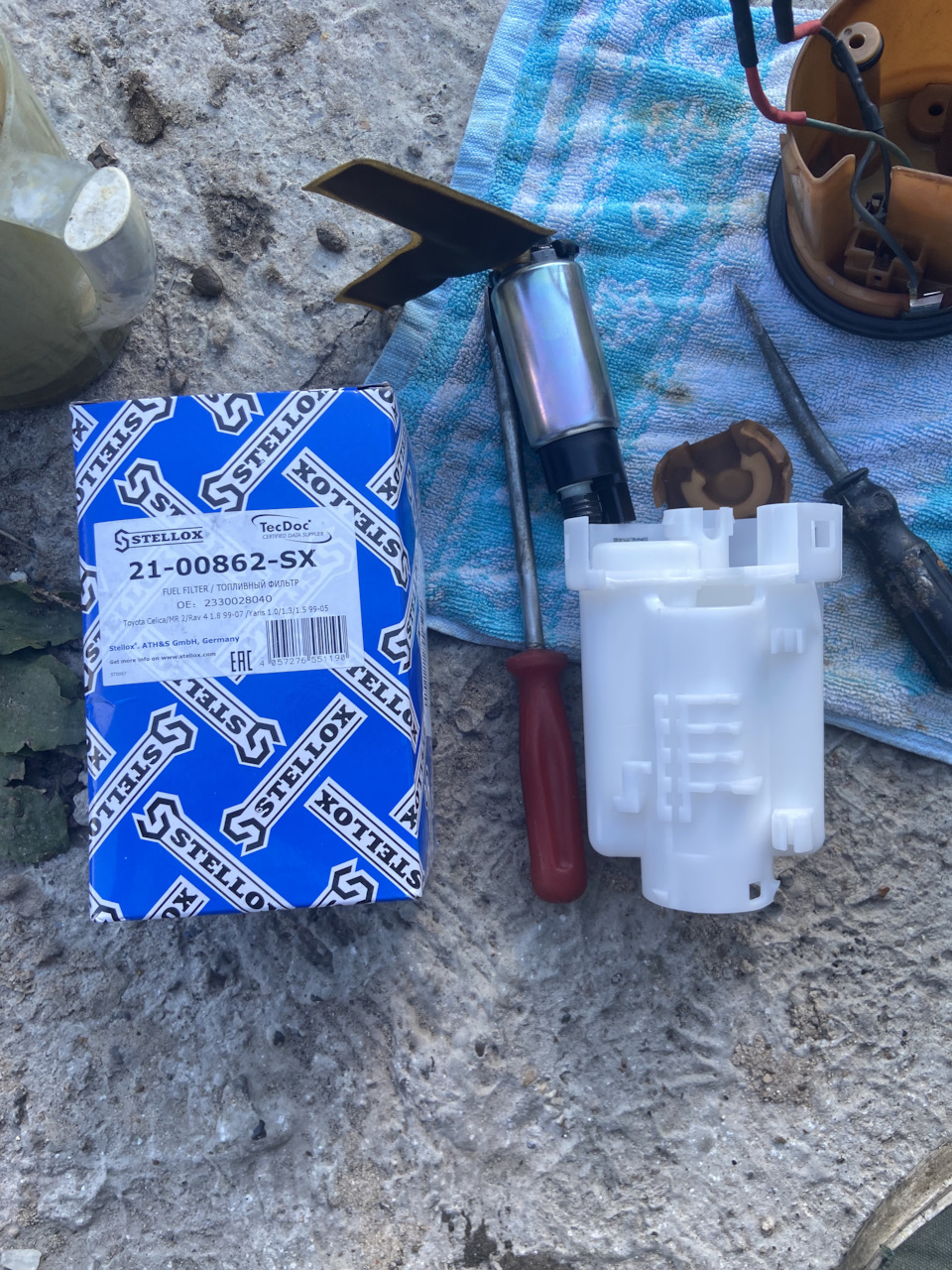 2330028040 Фильтр топливный TOYOTA LEXUS | Запчасти на DRIVE2