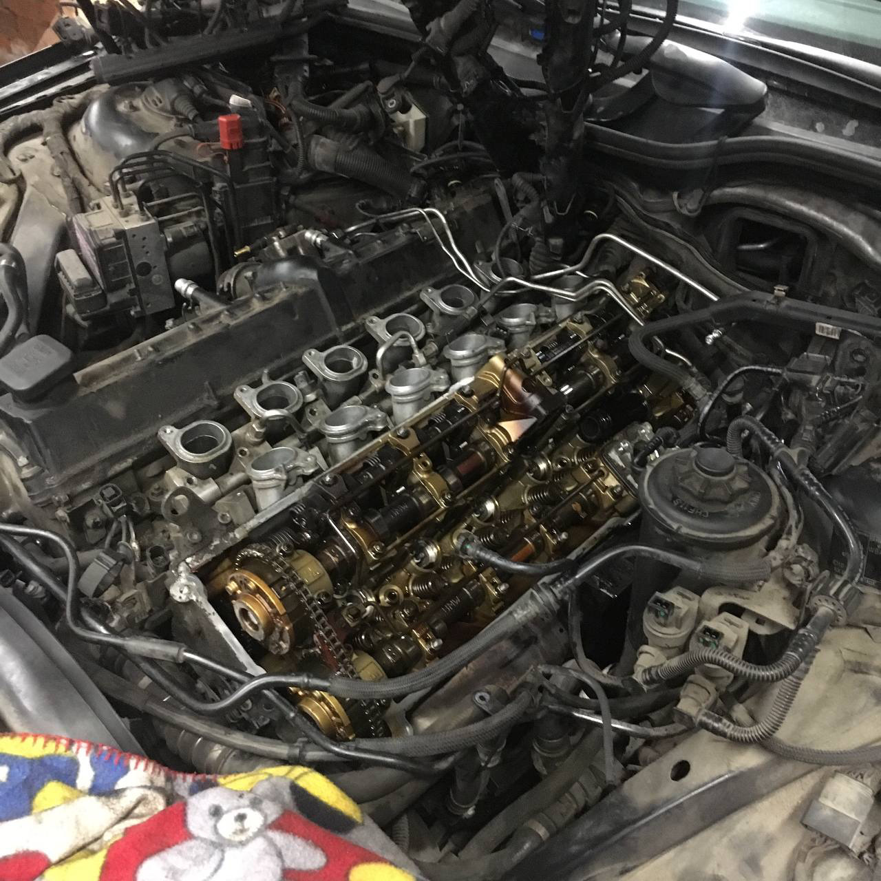 Первое ТО — BMW 7 series (E65/E66), 6 л, 2007 года | плановое ТО | DRIVE2