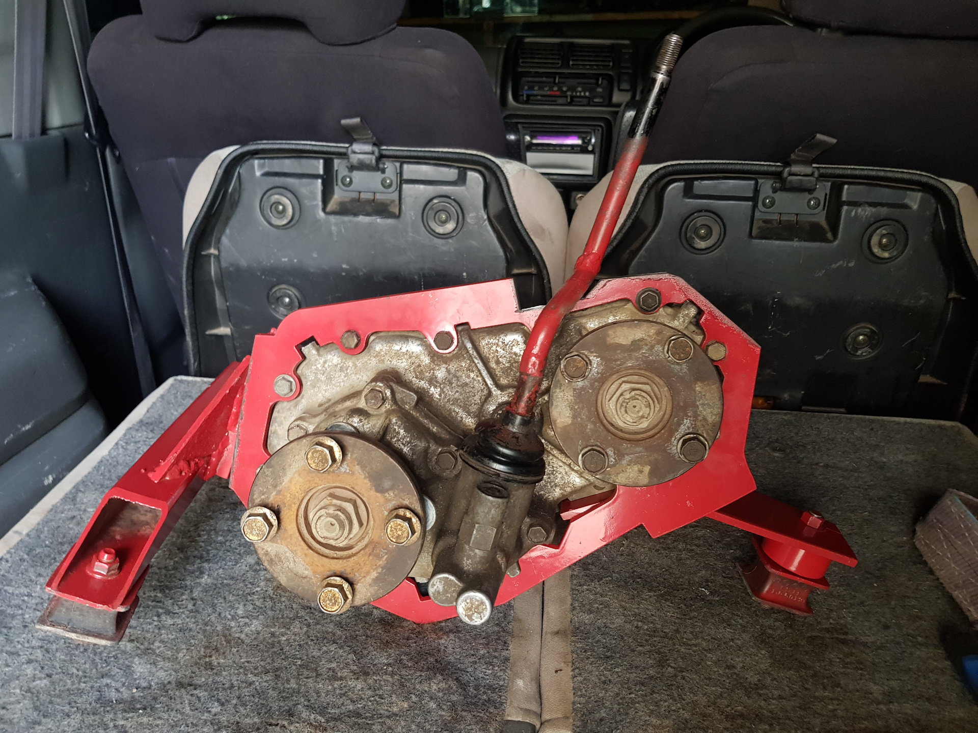 Samurai transfer case rebuild — Suzuki Jimny, 1,3 л, 1998 года | своими ...