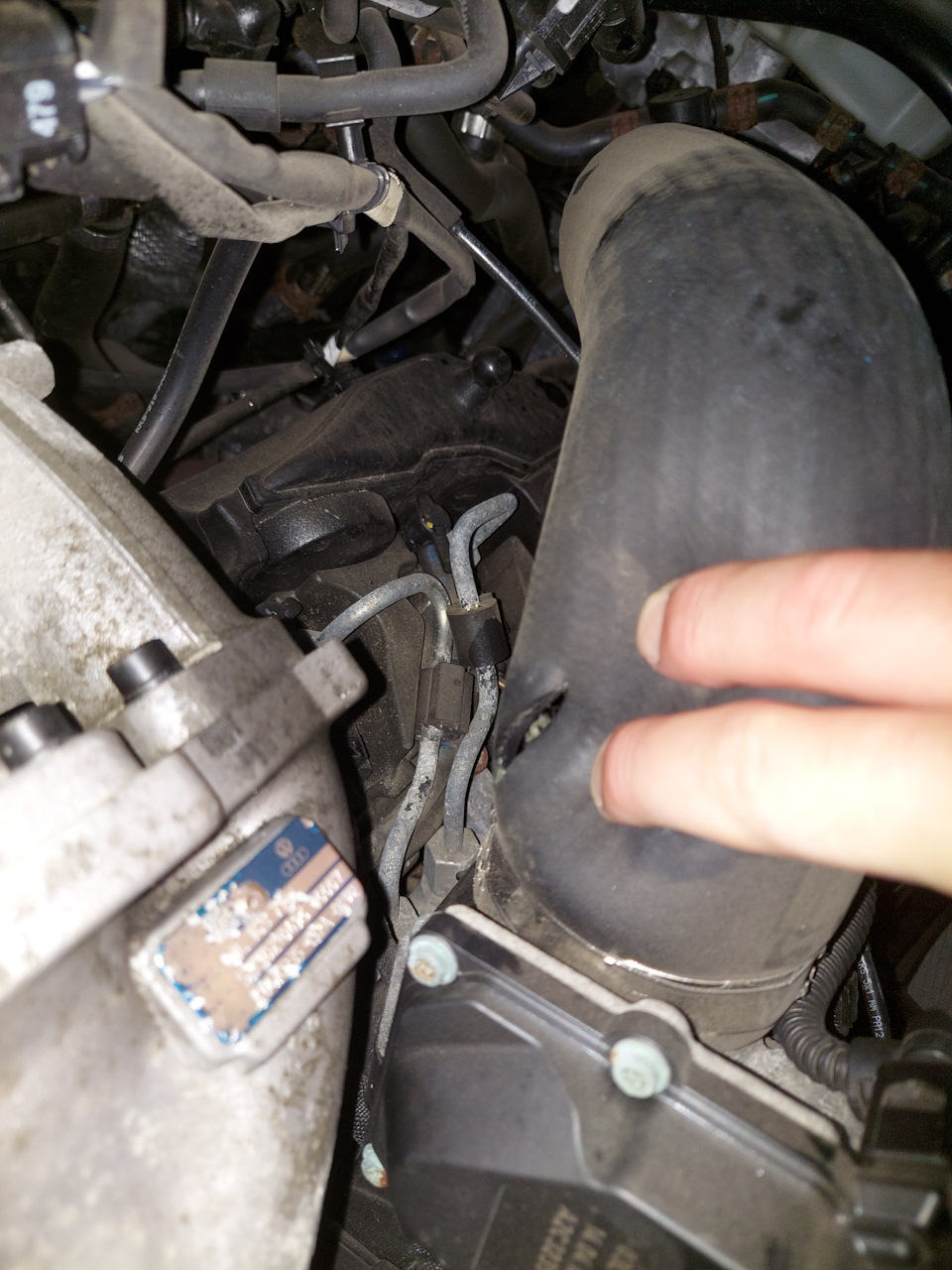 Ошибка P0299 — не додув турбины. — Volkswagen Multivan (T6), 2 л, 2016 ...