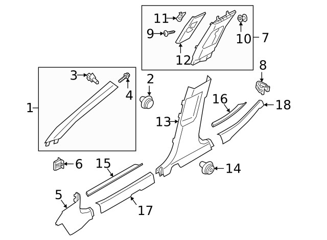 8231538000 Клипса обивки двери KIA HYUNDAI | Запчасти на DRIVE2
