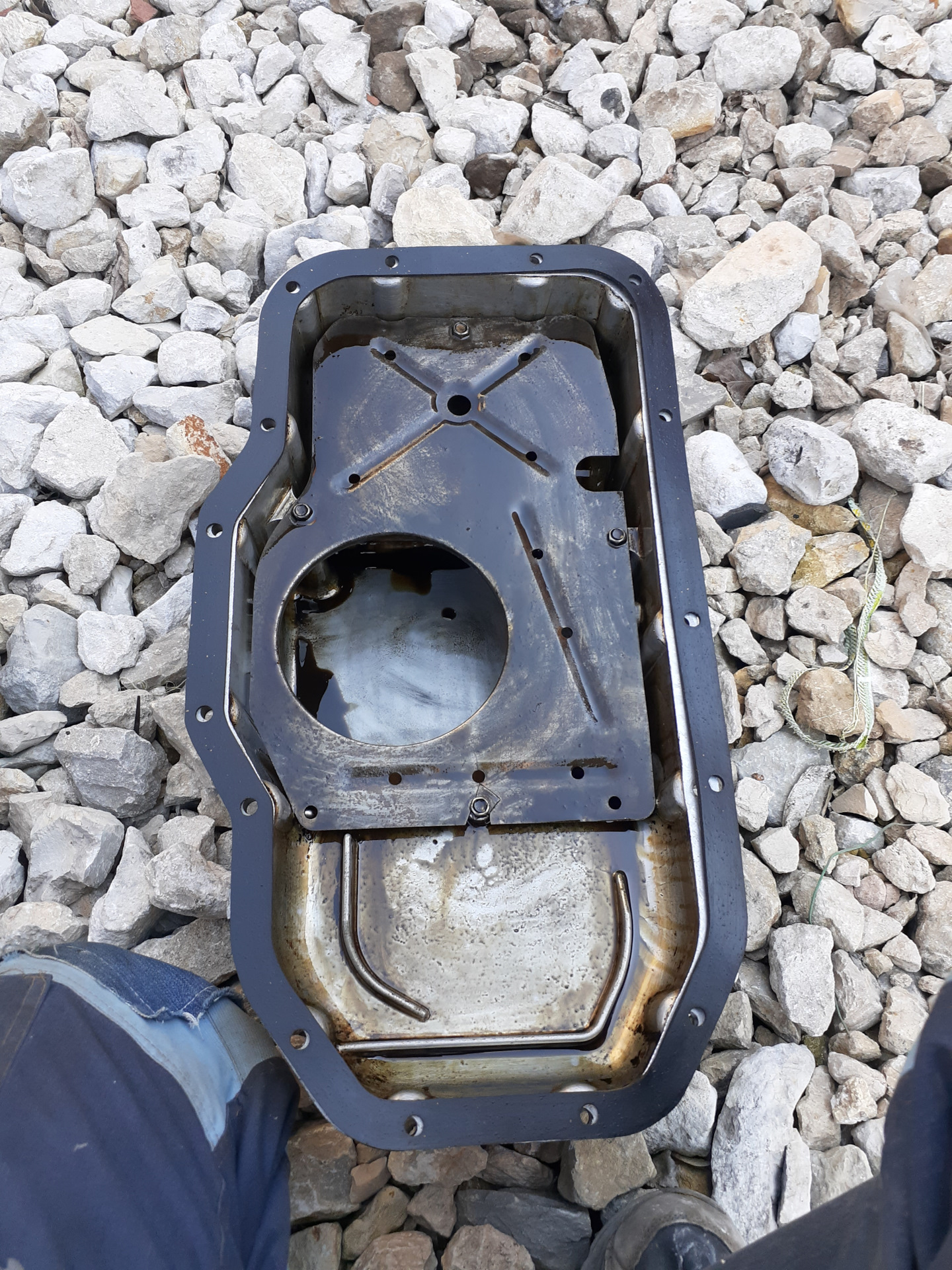 Замена прокладки поддона — ГАЗ Газель, 2,4 л, 2007 года | своими руками ...