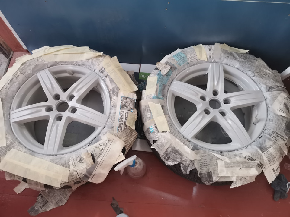 Покраска дисков Astrohim — Nissan Qashqai (1G), 2 л, 2013 года ...