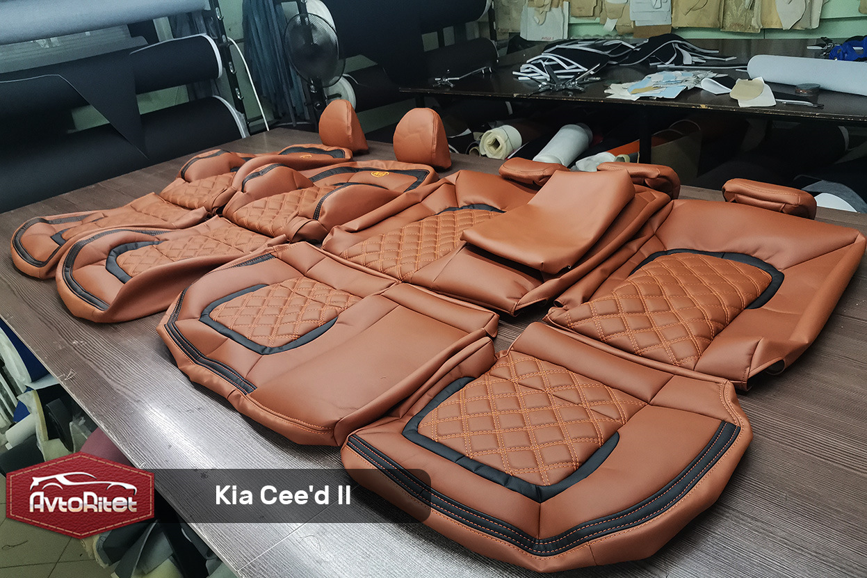 Каркасные авточехлы AvtoRitet на Киа Сид II — ШвейАльянсГрупп на DRIVE2