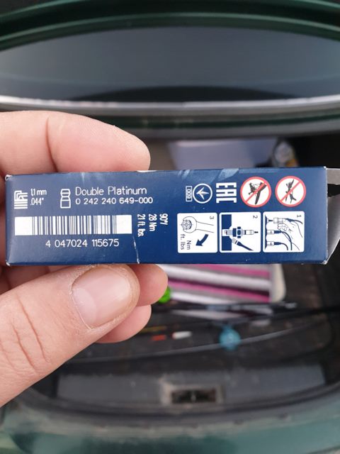 0242240649 Свеча зажигания BOSCH | Запчасти на DRIVE2