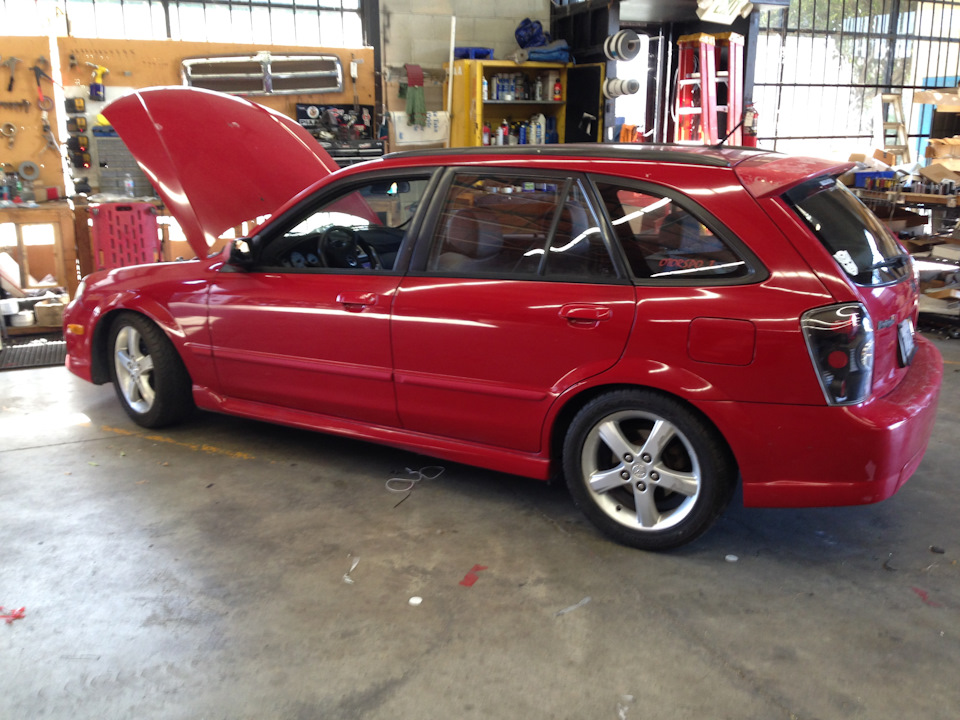 I sold the MP5 — Mazda Protege (FH4H), 2 л, 2002 года | продажа машины ...