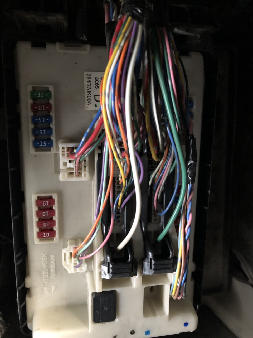 284B7JK00A Блок предохранителей NISSAN INFINITI | Запчасти на DRIVE2